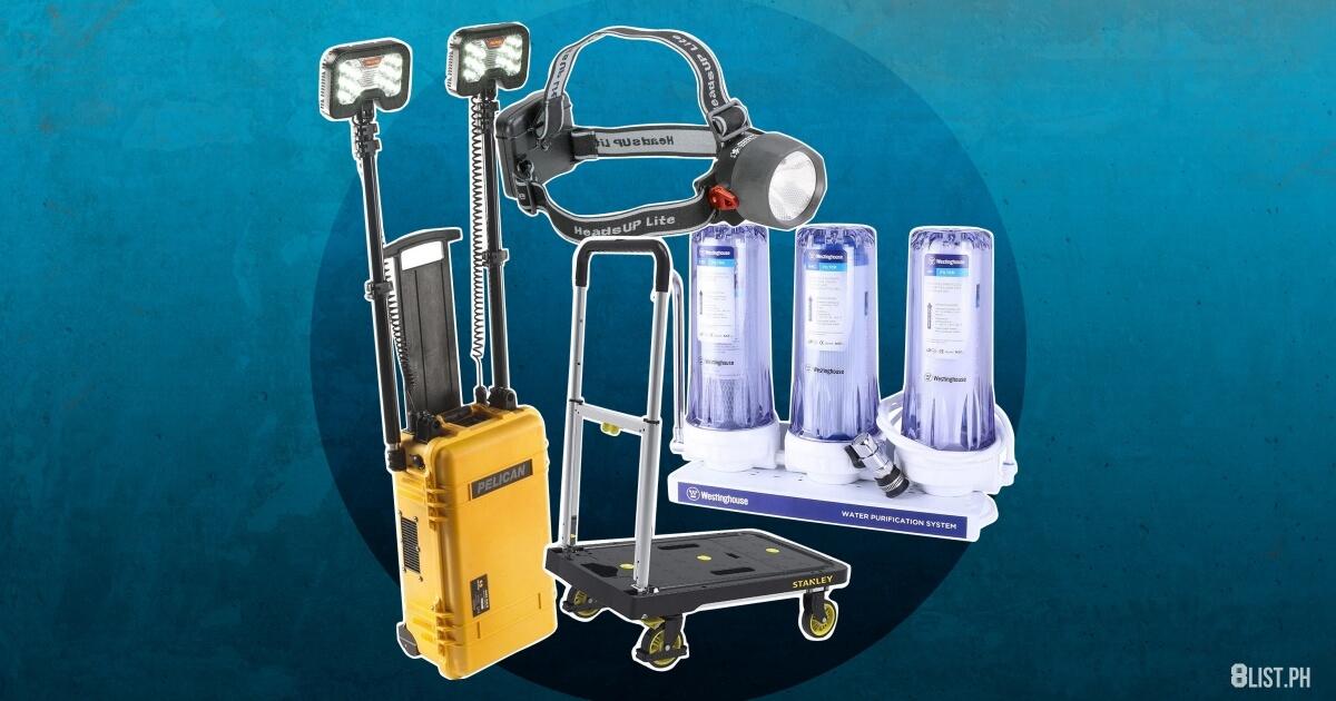 Gear Up for Typhoon Season with these Useful Household Tools and Appliances