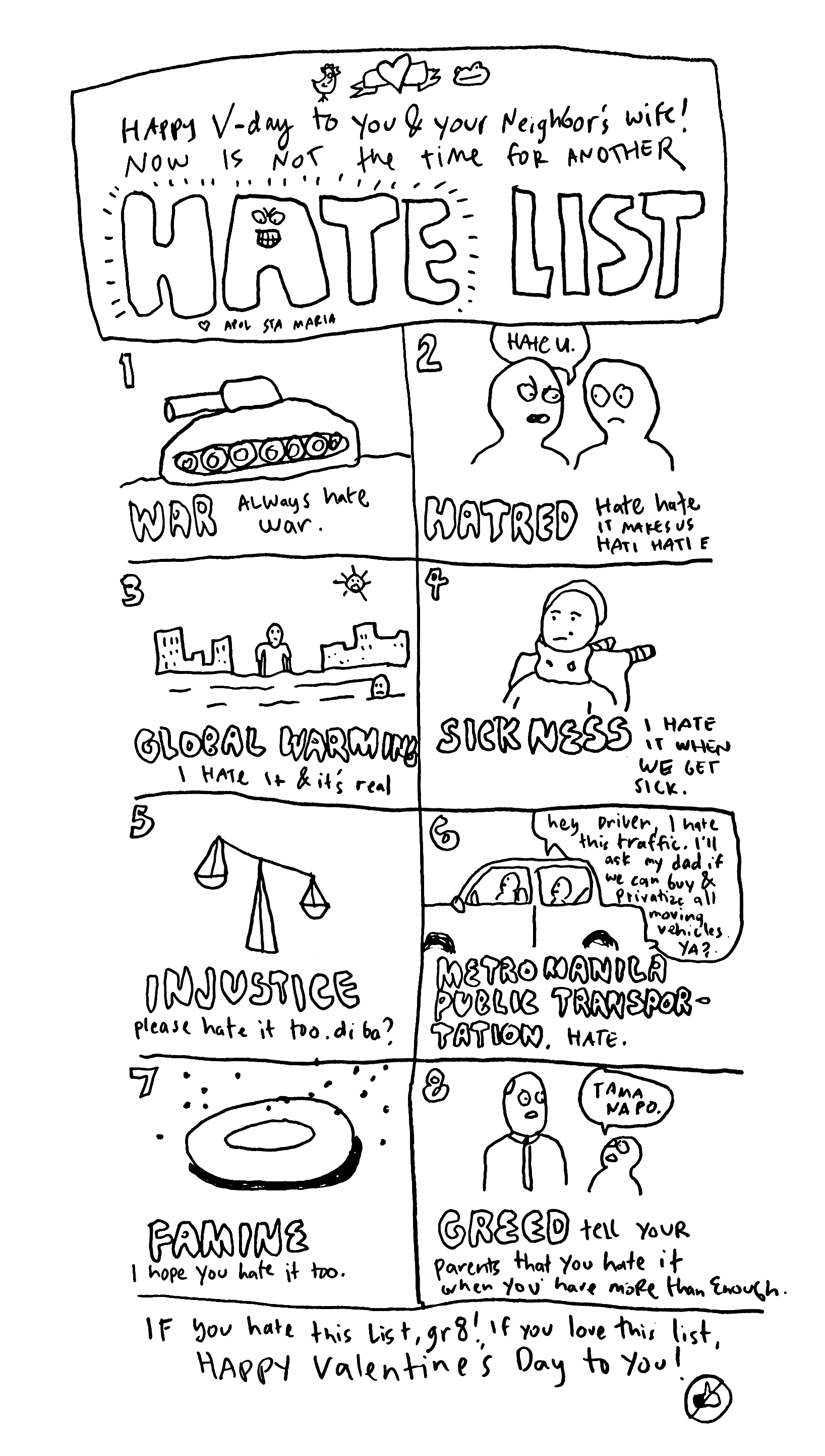 Now is Not the Time for Another Hate List - 8List.ph