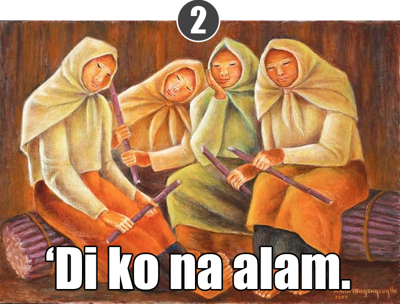 8 Filipino Expressions as Told by Modern Art - 8List.ph