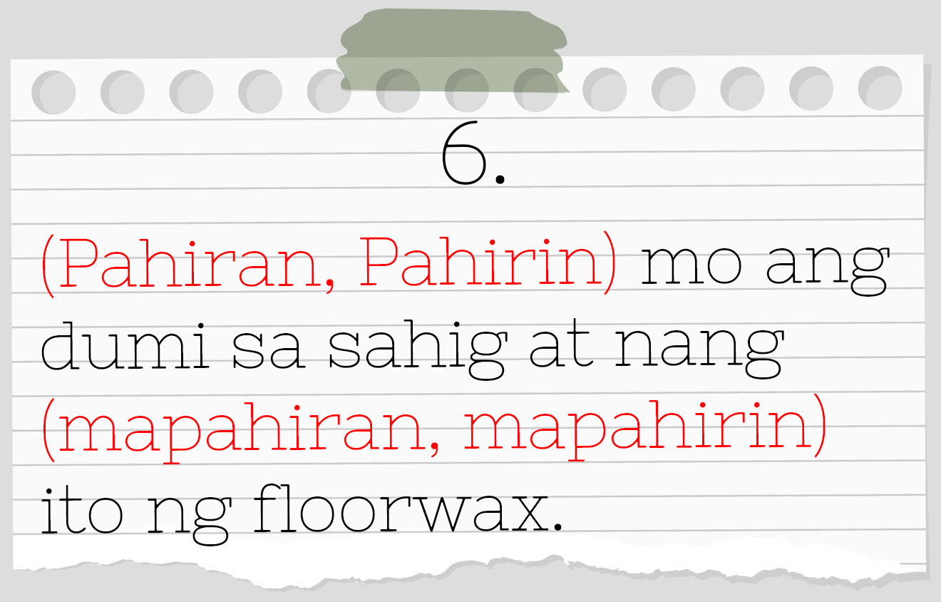 Pagsusulit: Wastong Gamit ng mga Salita - 8List.ph