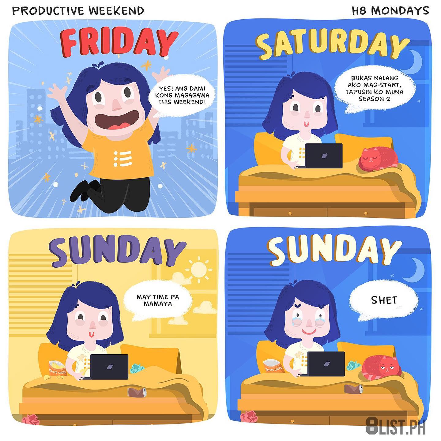 Productive Weekend - 8List.ph
