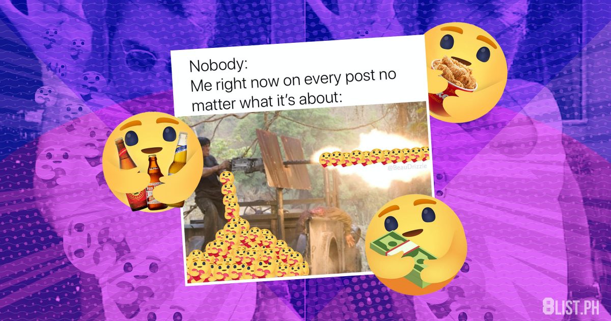 Facebook's New Care Emoji is Relatable, Especially Its Memes - 8List.ph