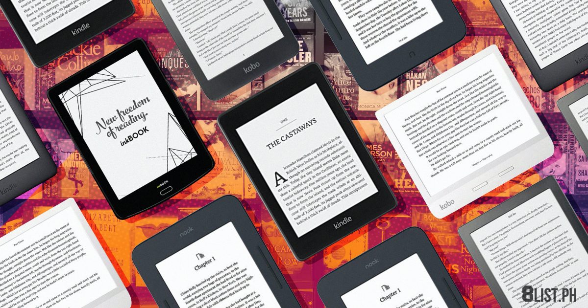 Make the Switch to E-Books with these E-Readers Under Php 10,000