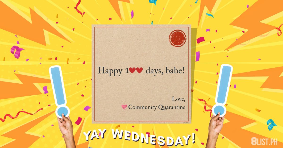 Yay Wednesday: How Do You Feel About Being in Quarantine For 100 Days ...