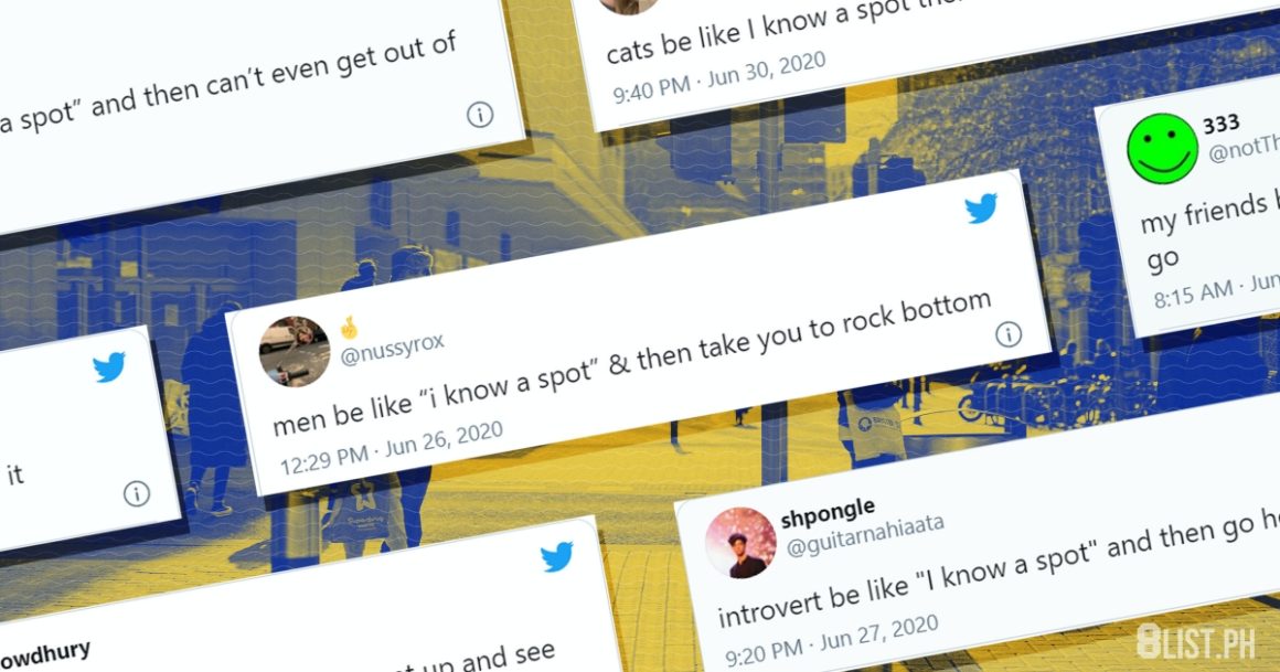 These Hilarious 'I Know a Spot' Memes Will Take You to Places