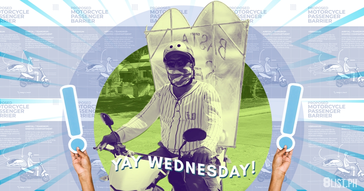 Yay Wednesday! Filipinos Get Creative with Motorcycle Barrier ...