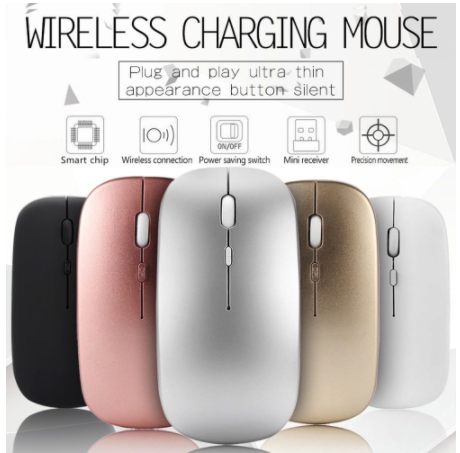 Liven Up Your Workspace With An Aesthetic Wireless Mouse