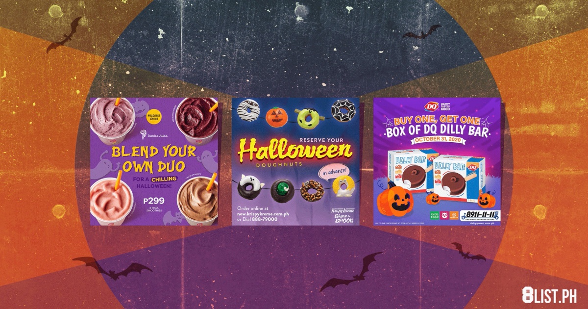 Halloween Food Promo Specials 2020: Treat Yourself This Long Weekend!