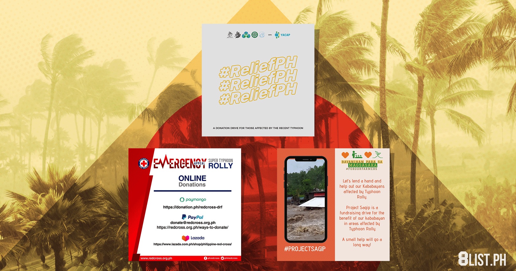 Where To Donate For Typhoon Rolly Victims