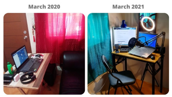 Home Office Setup Makeovers: How Our WFH Setups Changed