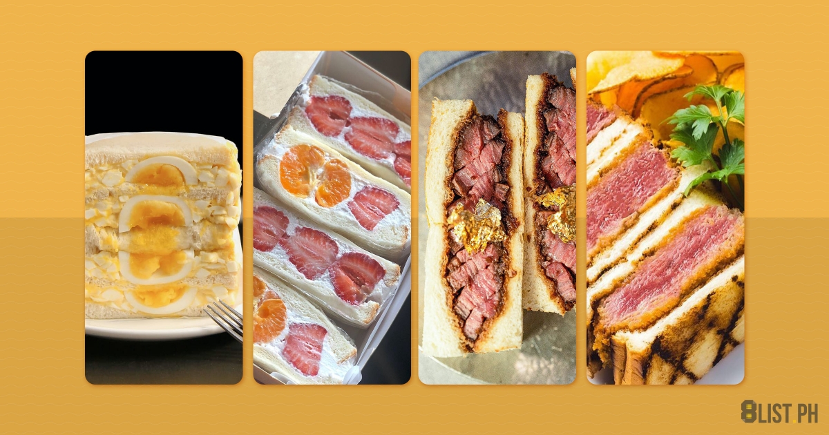 Japanese Sando Philippines: Where to Order These Yummy Sandwiches