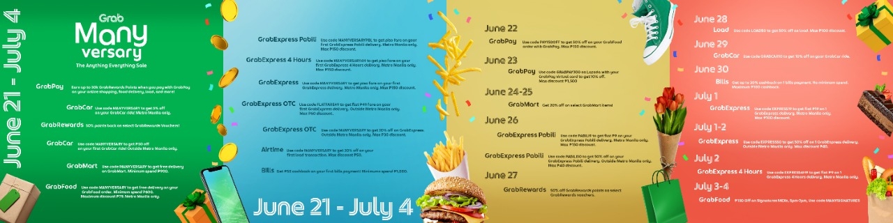 Sale Alert: All the Promo Codes You Can Use for Grab’s Anniversary ...