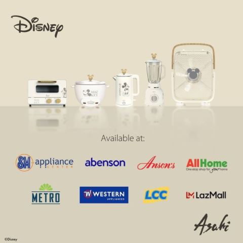 Disney x Asahi: These Minimalist Appliances Are Sooo Aesthetic!