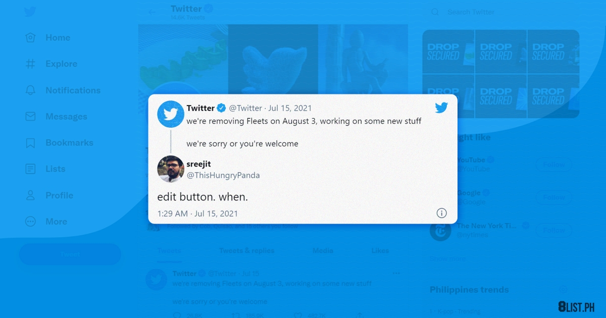Features Twitter Should Have (Instead of Fleets): A Reasonable Wishlist