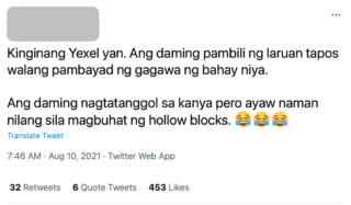 Yexel Sebastian Asked for Home Renovation in Exchange for Exposure ...