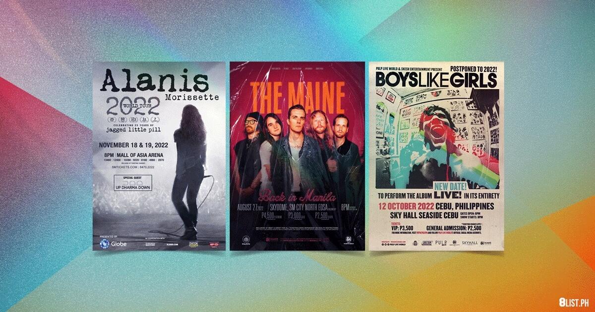 2022 Concerts and Events You Can Look Forward To