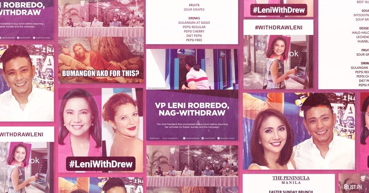 Funniest Memes on Isko Moreno Telling VP Leni to Withdraw - 8List.ph