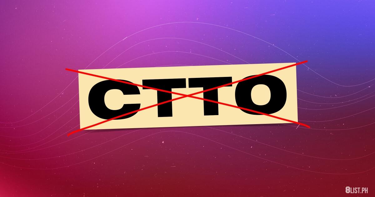 It’s 2022; Everyone Needs to Stop Using CTTO - 8List.ph