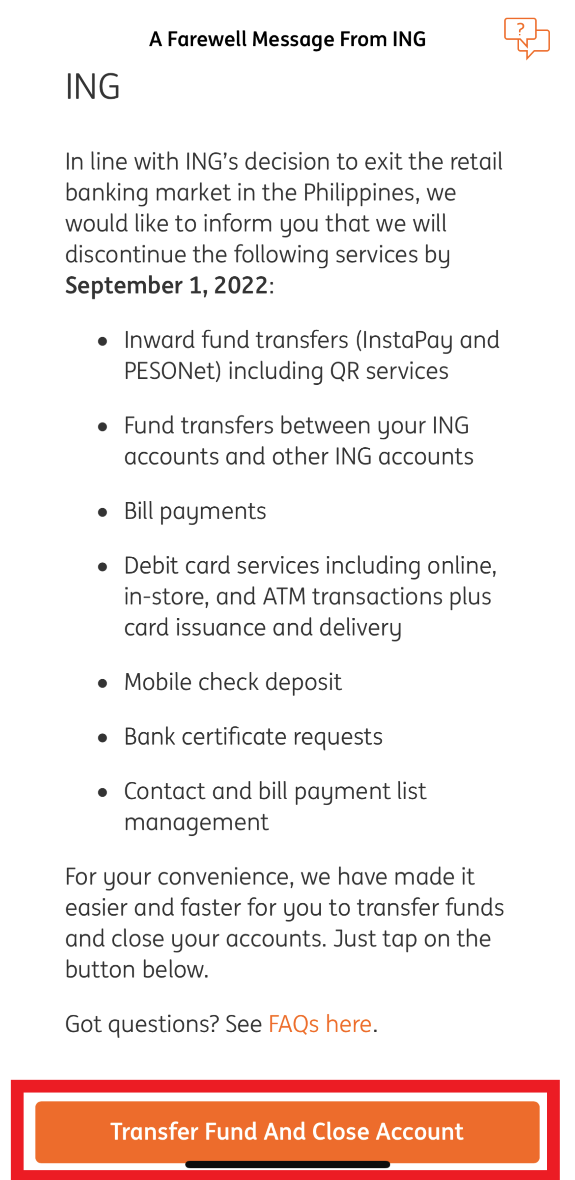 ING to Exit PH Retail Banking: What You Need to Know