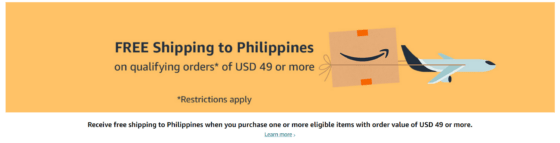 Yes! Amazon Finally Offers Free Shipping to the Philippines - 8List.ph