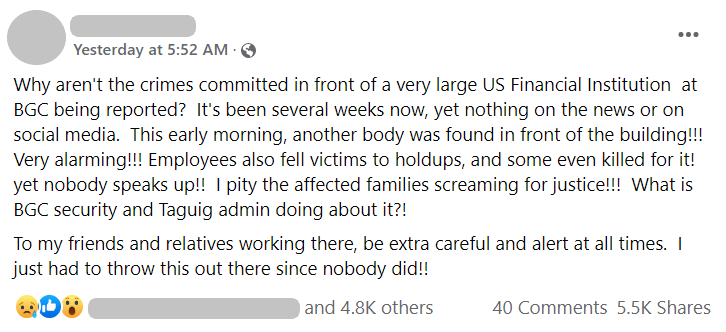 What are These BGC Crimes You've Been Hearing About?