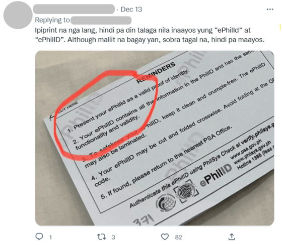 Pinoys React to National ID Printed on Bond Paper - 8List.ph