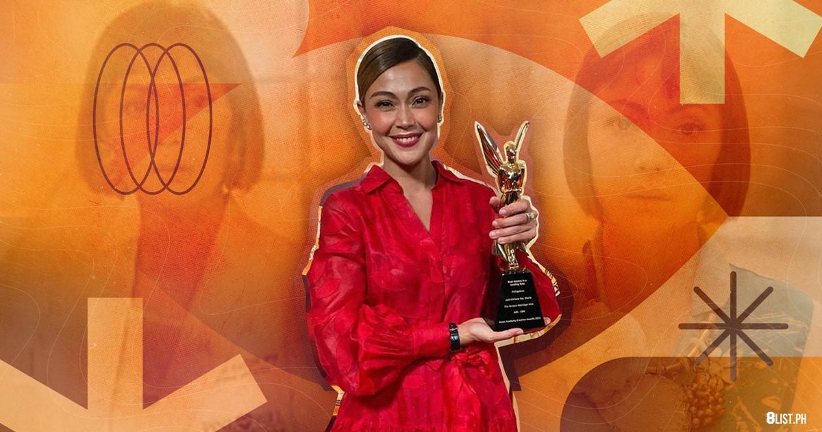 Jodi Sta. Maria Wins Best Actress at Asian Academy Creative Awards