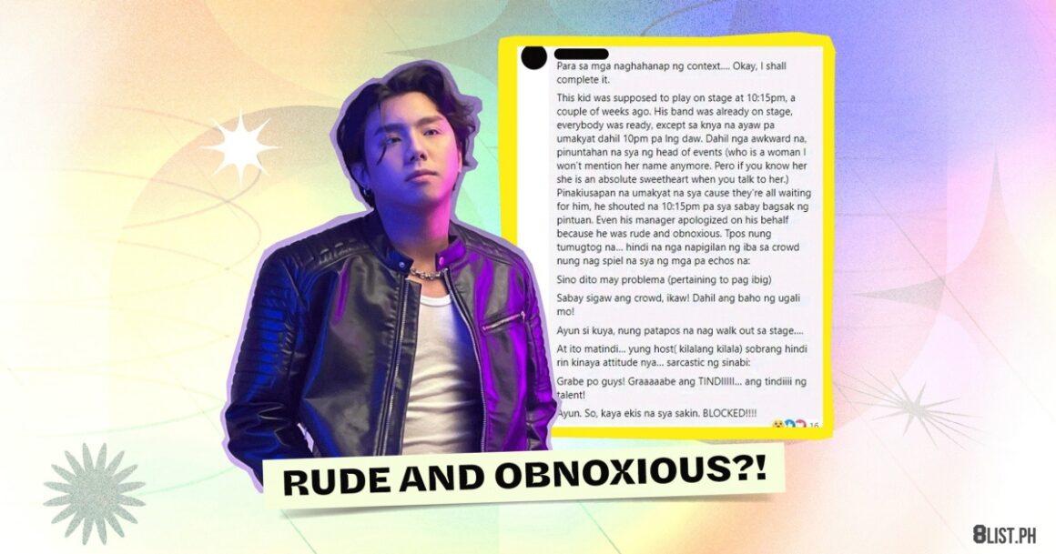 Zack Tabudlo Issue: Finds Himself in the Center of Controversy