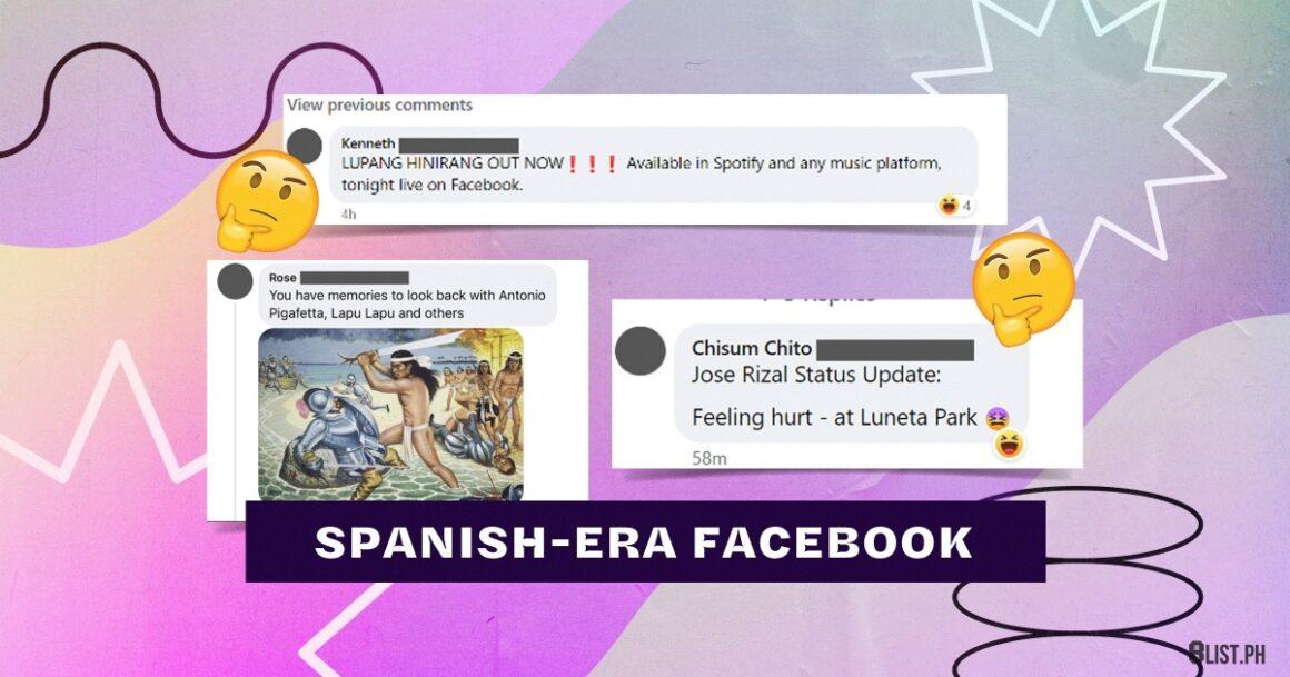 8 of the Funniest Pinoy FB Posts (If It Existed From 1521 to 1898 ...