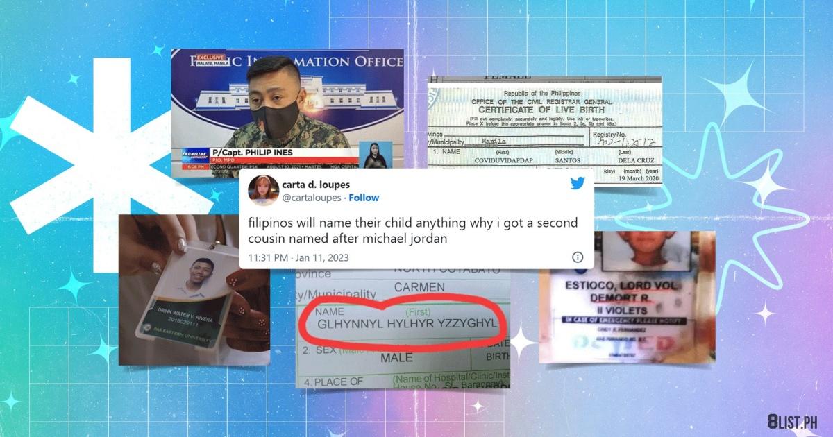 8 Funny Pinoy Names You Won t Believe Are Real 8 Funny Pinoy Names You Won t Believe Are Real
