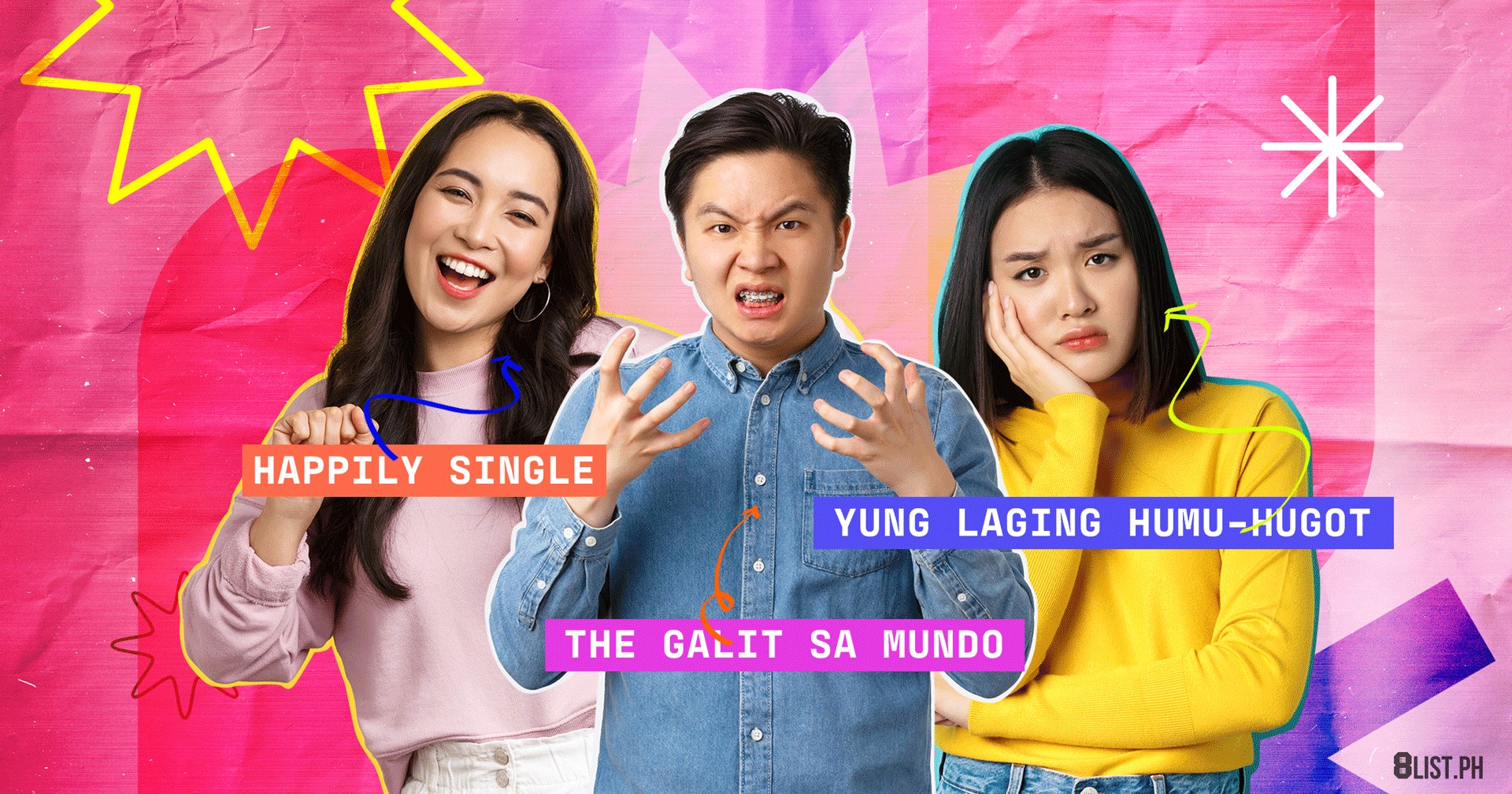 8 Types of People You See on Valentine's Day - 8List.ph