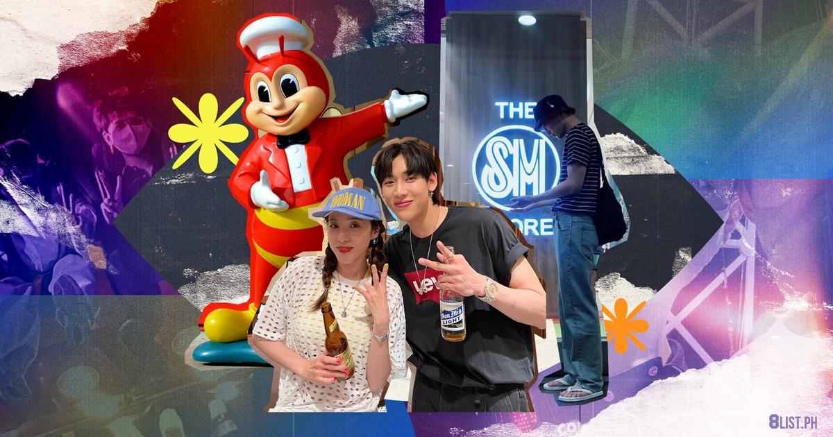 8 of The Most Random Places We've Spotted K-Celebs in The PH