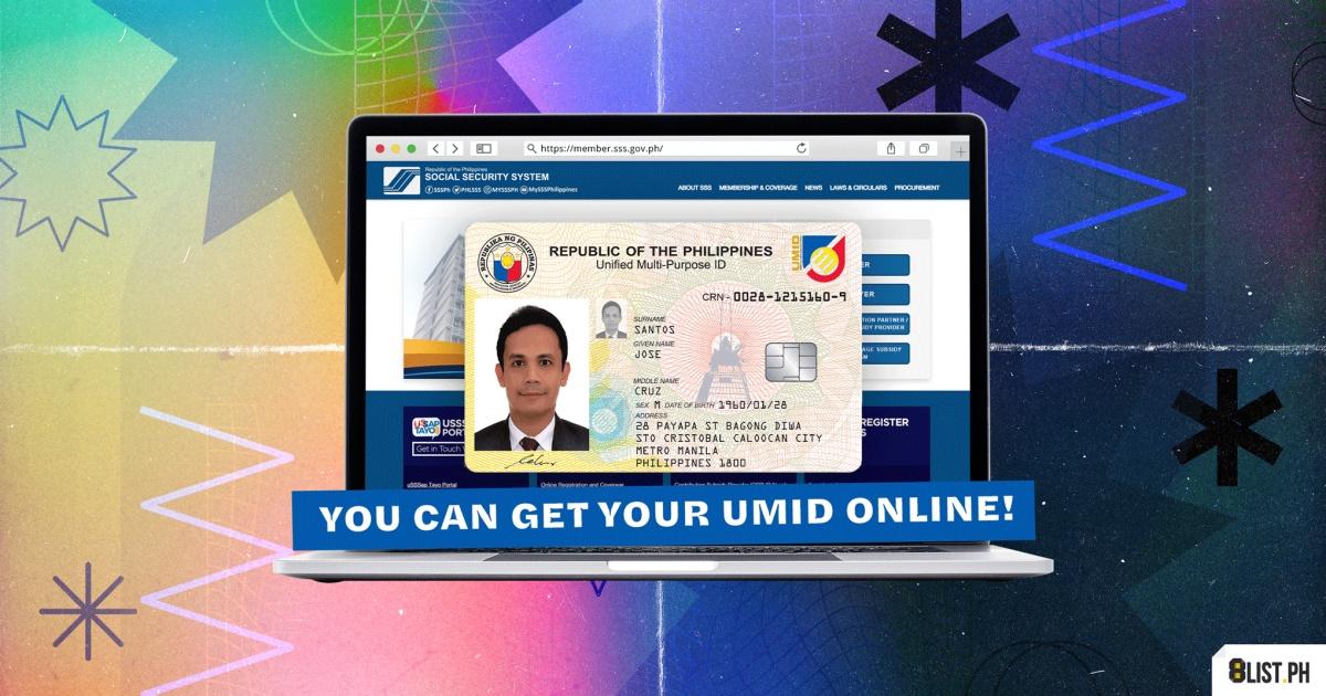 GUIDE: How to Get UMID Card Online in 2023 - 8List.ph