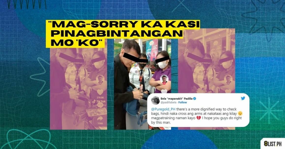 Puregold Replies to Viral Video of Customer Accused of Shoplifting