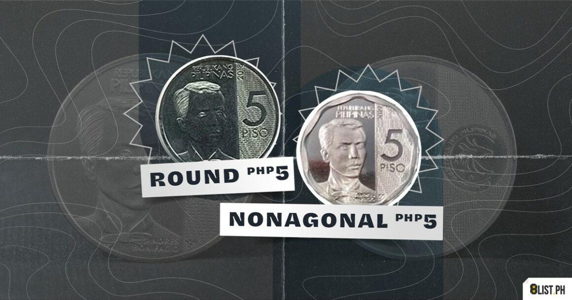 Why Are There Two Types of 5-Peso Coins? - 8List.ph