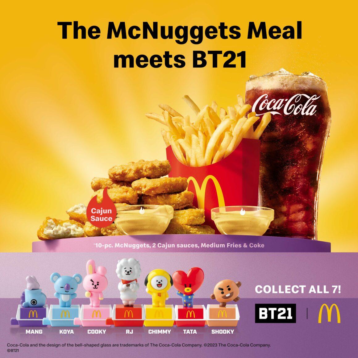 McDo BT21 Collectibles + Cajun Sauce: How to Get Early - 8List.ph