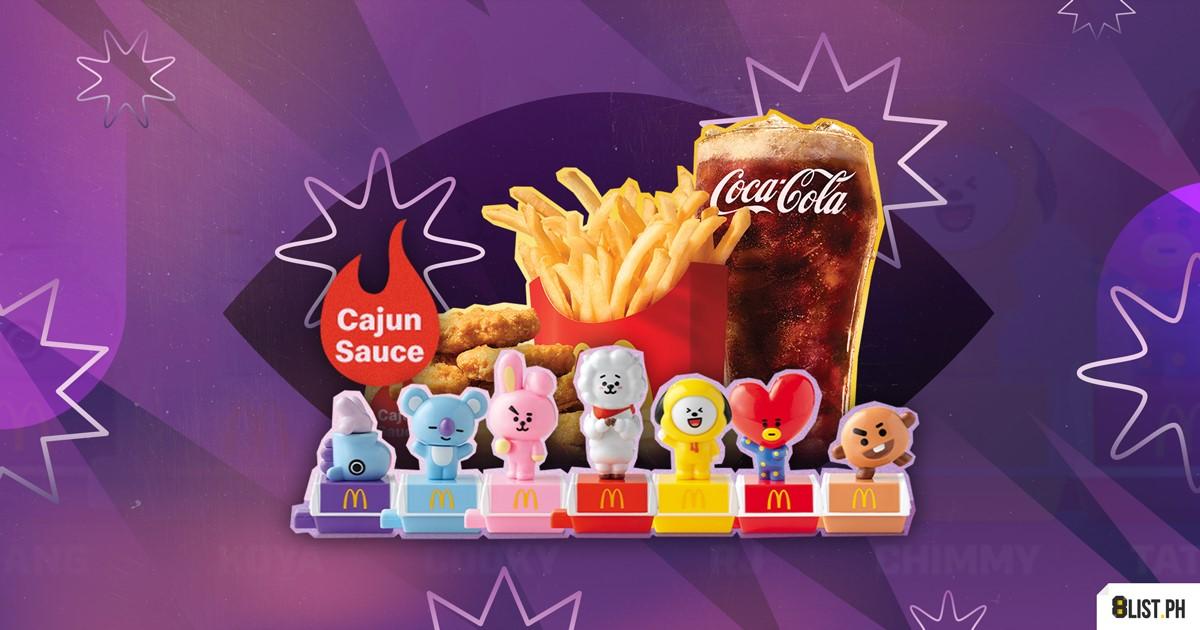 McDo BT21 Collectibles + Cajun Sauce: How to Get Early - 8List.ph
