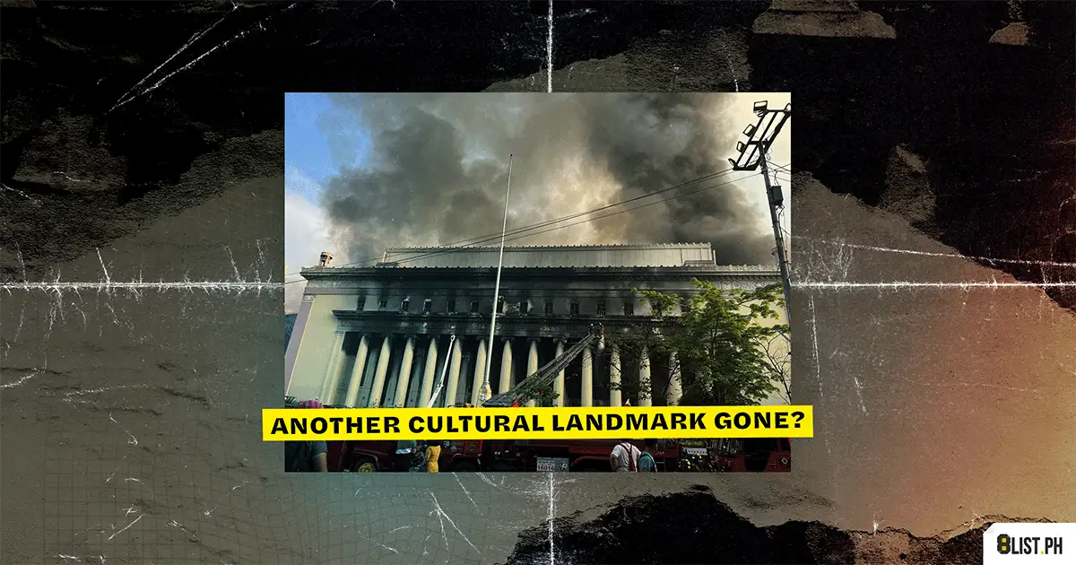 The Historic Manila Post Office Gets Caught in Massive Fire