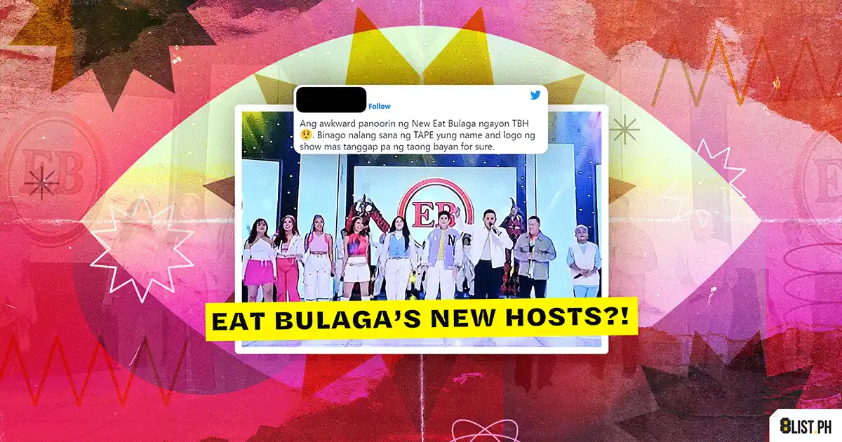 Eat Bulaga Welcomes New Hosts; Netizens Iffy About the Change