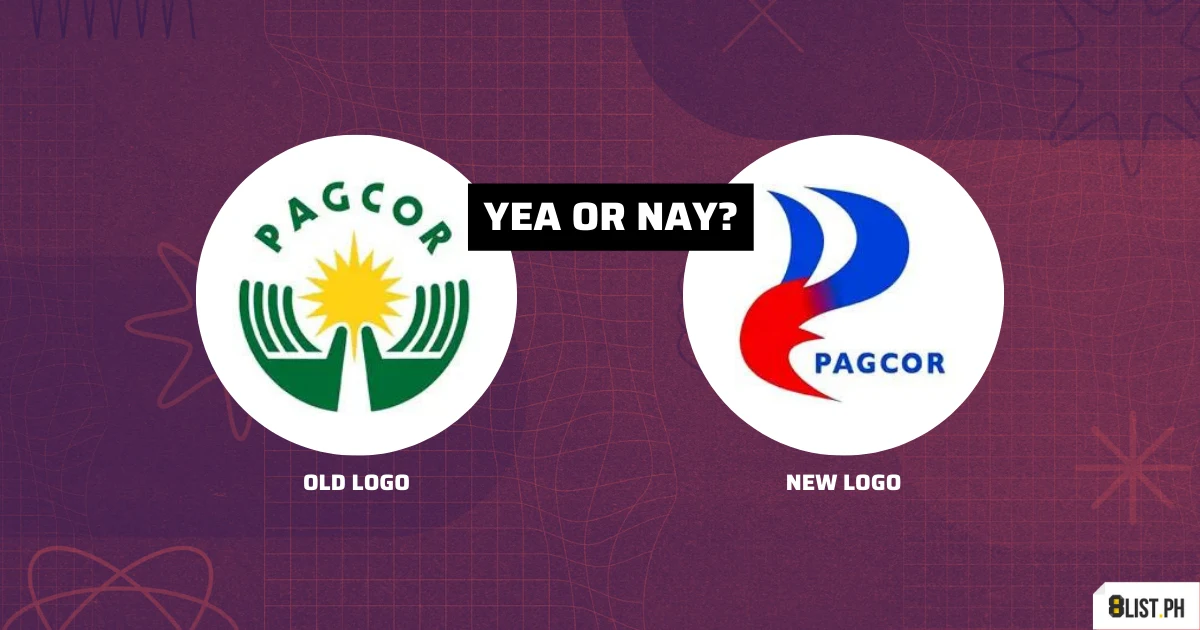 The New PAGCOR Logo Draws Criticisms From Netizens