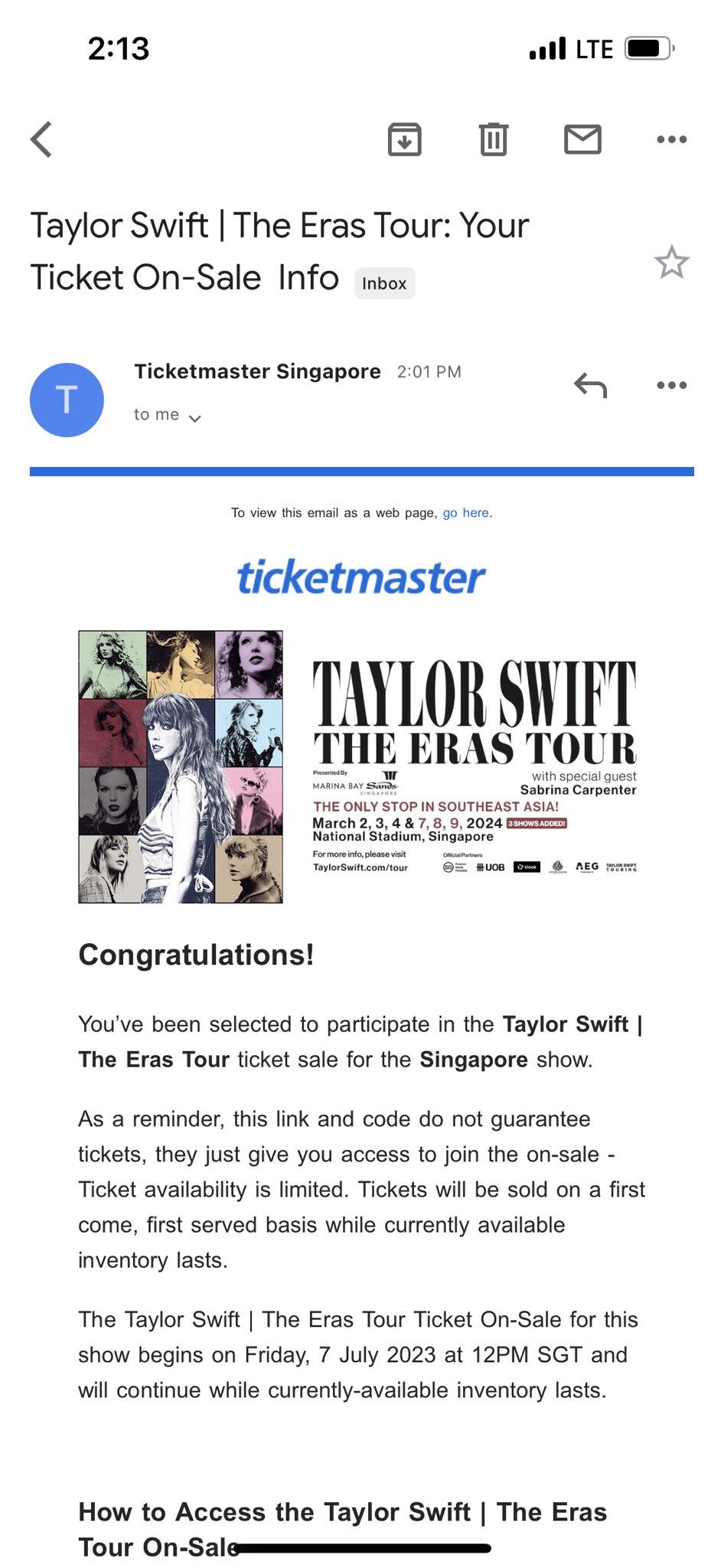 Taylor Swift in Singapore: How to Get Tickets and Other Tips - 8List.ph