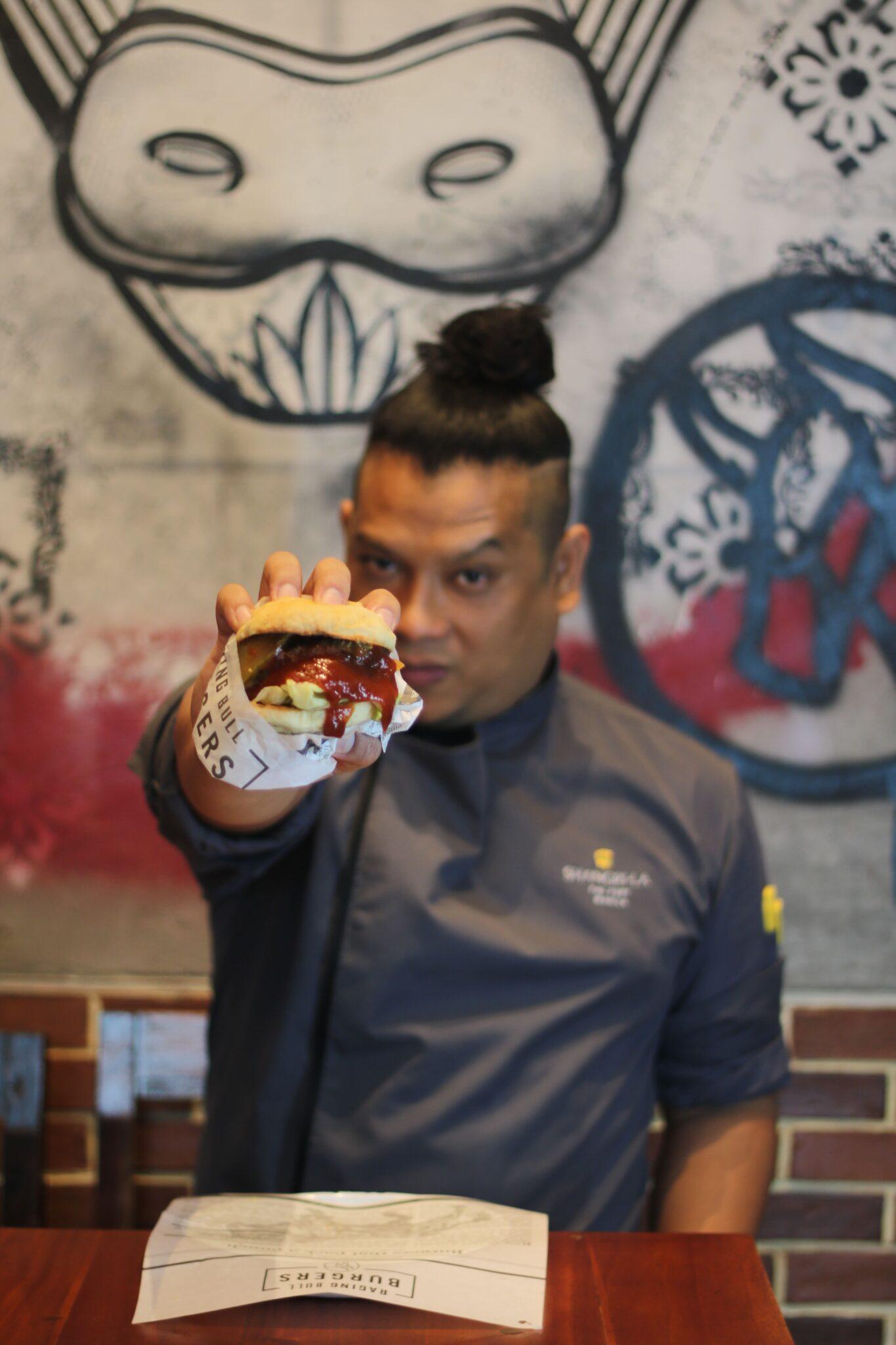 Anatomy of a Ragin' Burger by Chef John of Raging Bull Burgers - 8List.ph