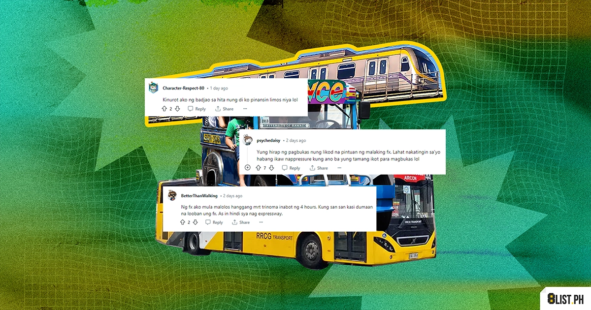 Pinoys Share Funny Commuter Stories on Reddit - 8List.ph