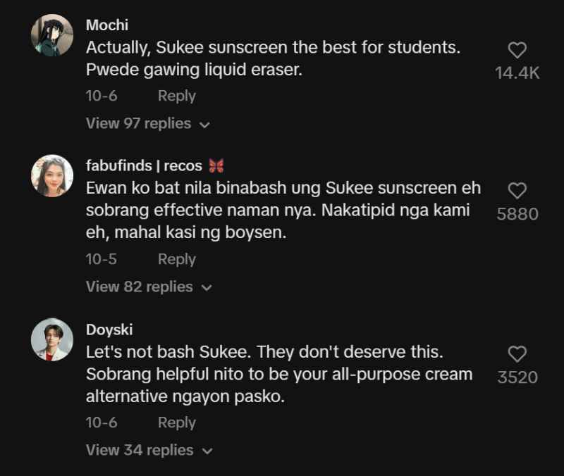 Sukee Sunscreen Draws Flak After Poor Response to a TikToker's Honest ...