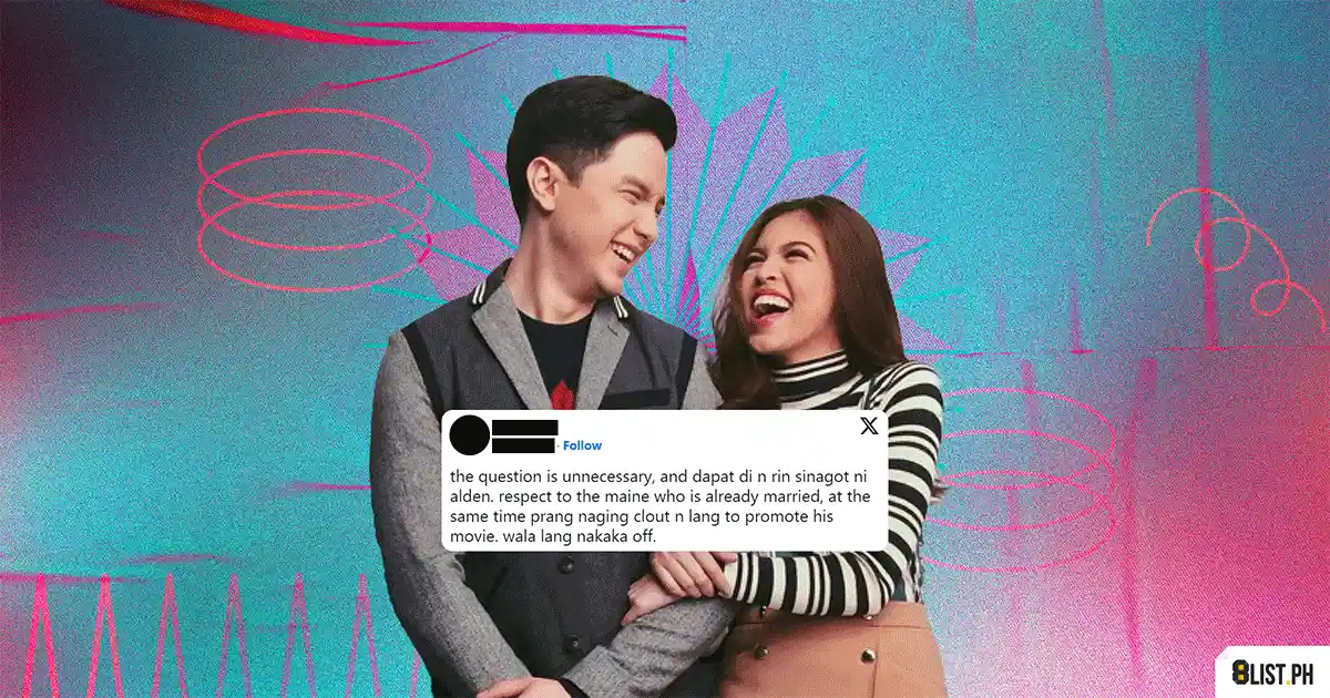 Alden Richards Gets Flak After Saying He Fell for Maine Mendoza