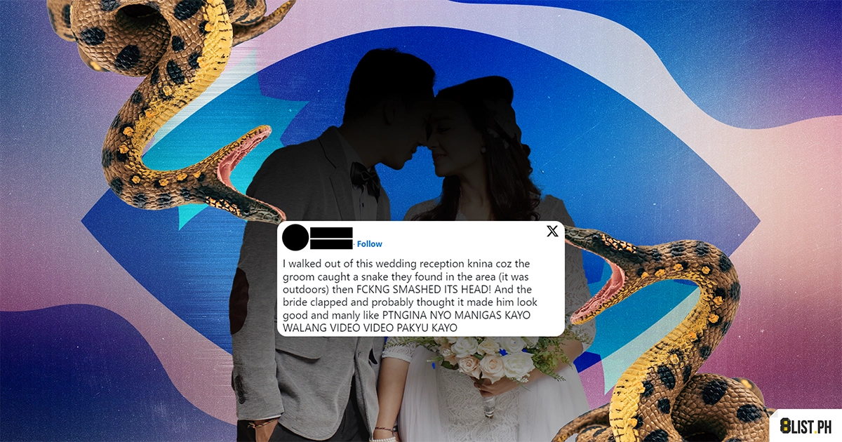 Wedding Videographer Walks Out After Seeing Groom Killing a Snake