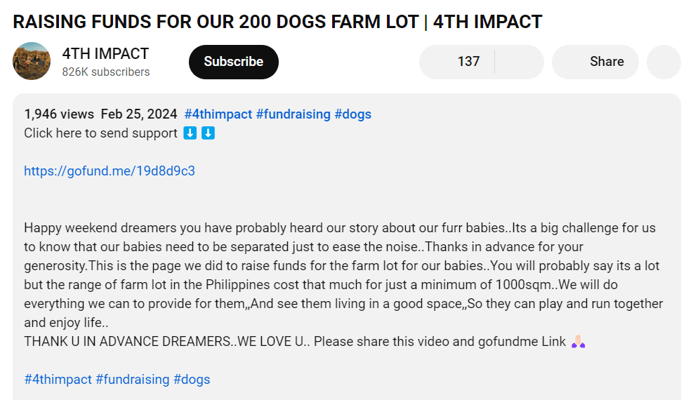 4th Impact Called Out for Being ‘Irresponsible Pet Owners’ - 8List.ph