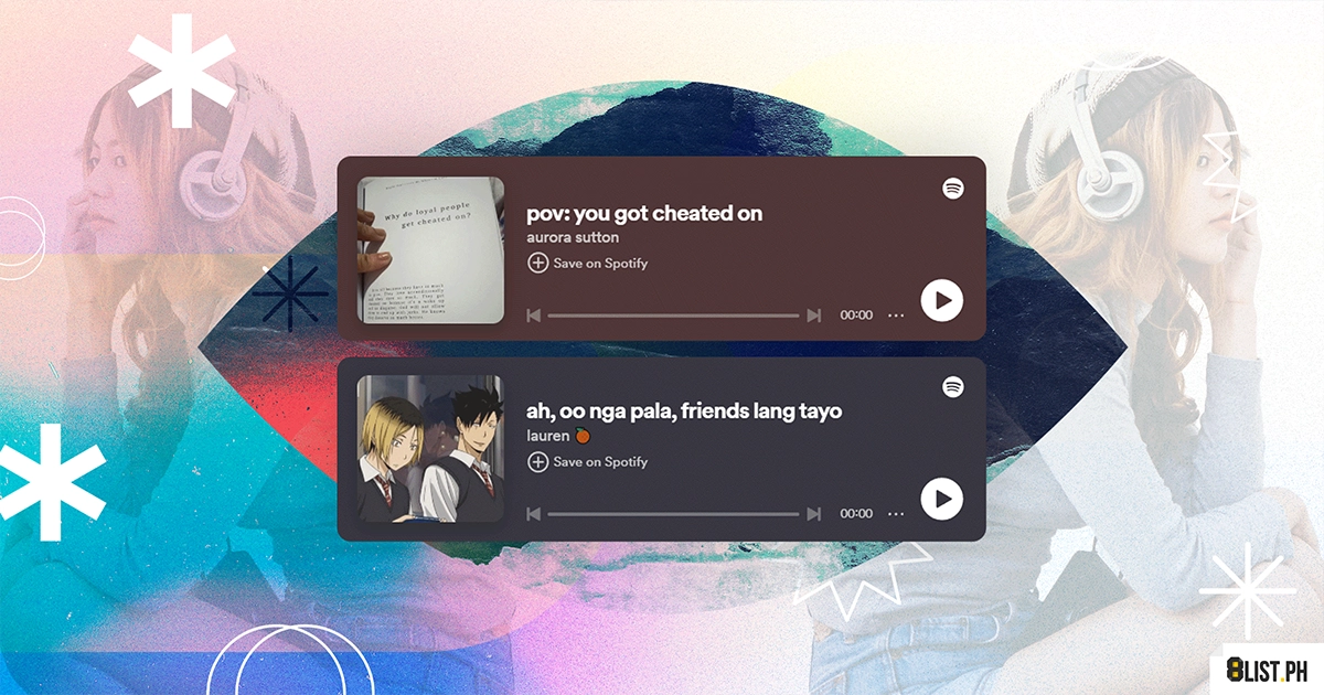 Relatable Spotify Playlists for the 8 Types of Sawi - 8List.ph