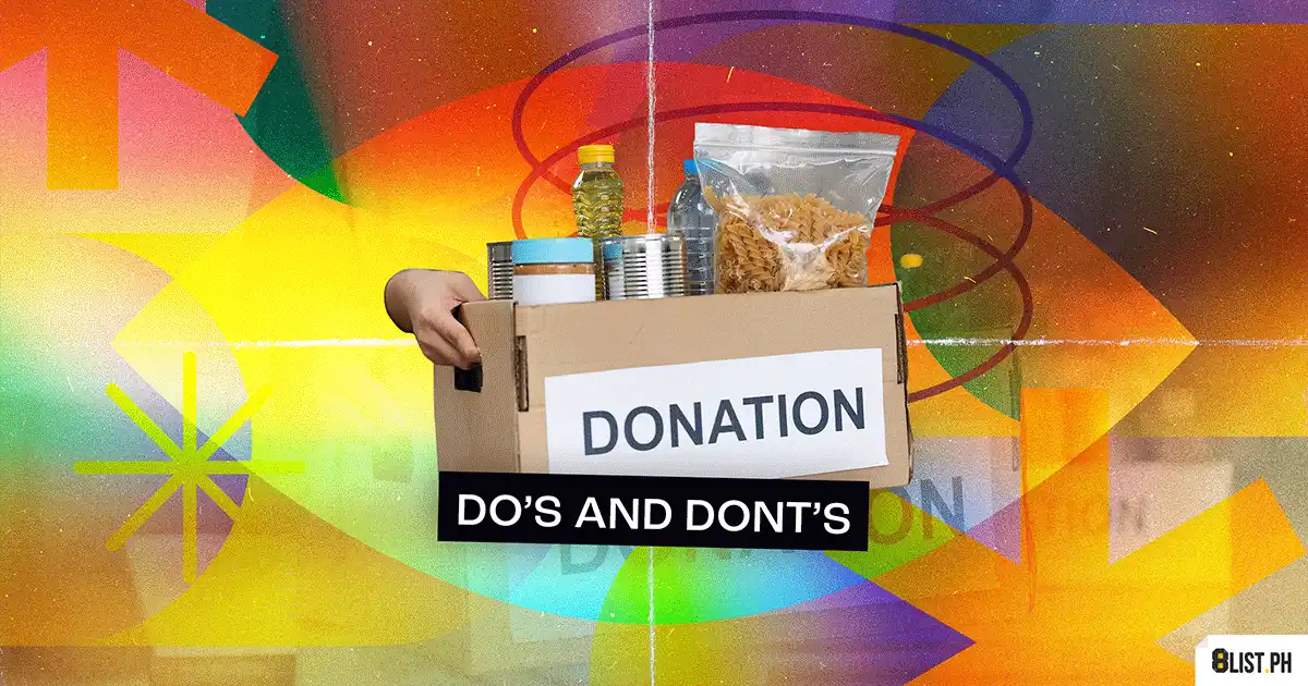 Donation 101: 8 Do's and Dont's to Remember