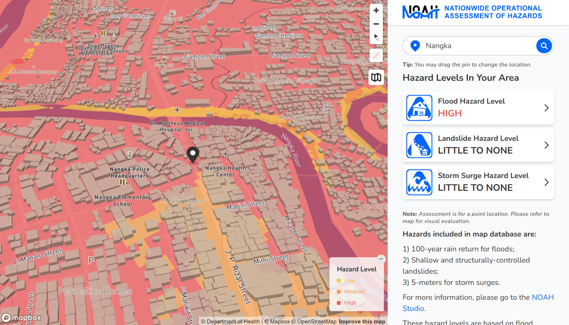 UP NOAH Shows a Real-Time Flood Hazard Map of the PH - 8List.ph